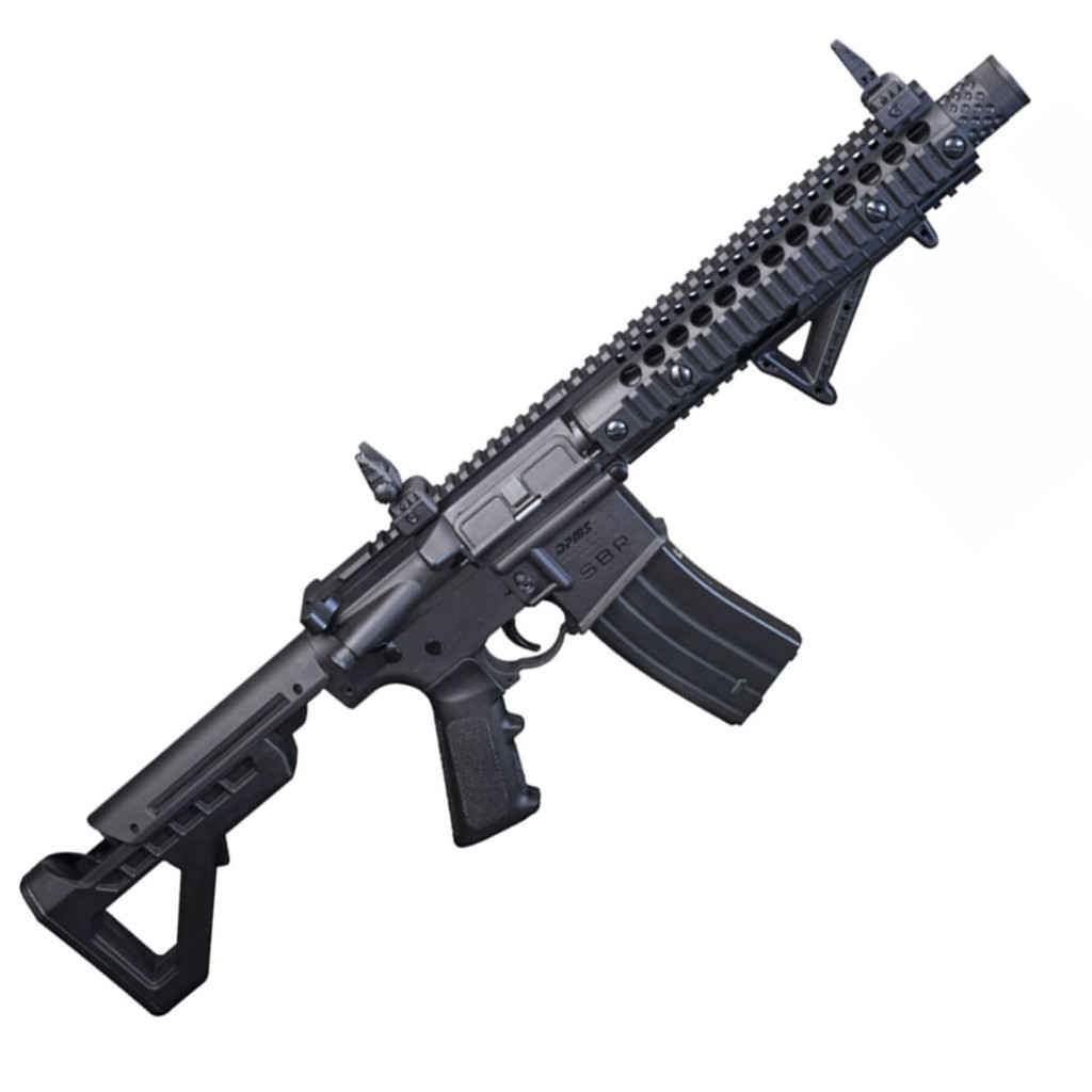 CROSMAN AIR RIFLE DPMS SBR, Model "DSBR", Compact, BB Rifle BB's up to ...