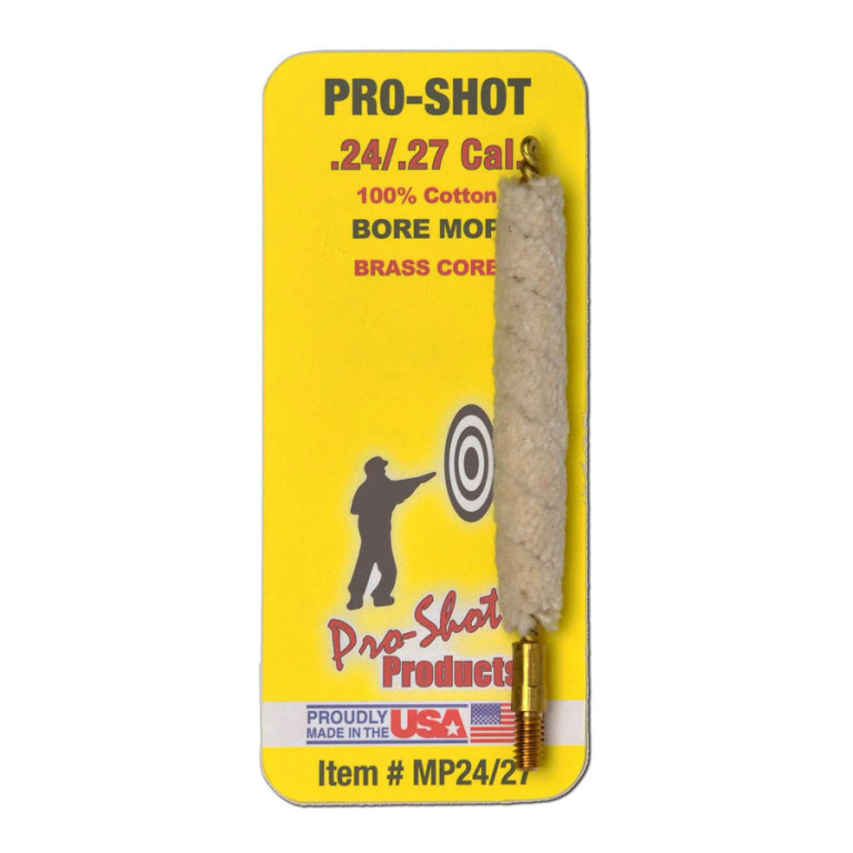 PRO-SHOT, BORE MOP, 24-27 CAL "MP24-27" - PBDionisioCo