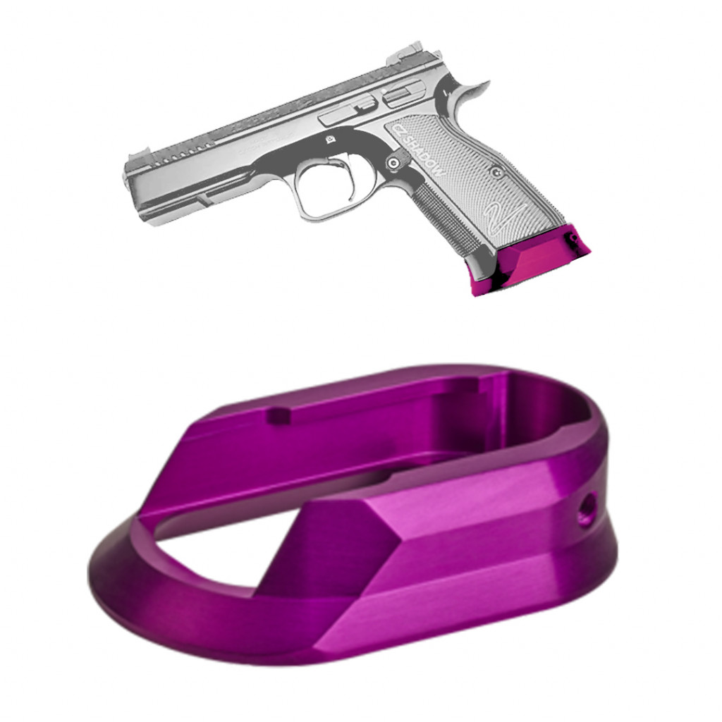 CZ MAGWELL CZ SHADOW 2 Purple hard elox #1091-2280-05 - PBDionisioCo