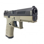 CZ Pistol P-10 C Flat Dark Earth (FDE) Cal. 9mm 15-rds. 102 mm bbl. Polymer Frame, Luminescent ...