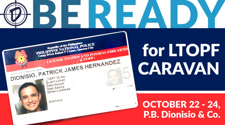 Be ready for the LTOPF Caravan at PBDionisio. - PBDionisioCo