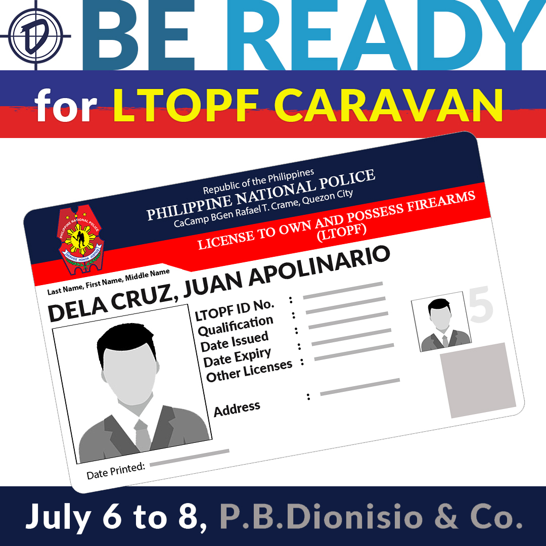 Be ready for the LTOPF Caravan on July 2021 at PBDionisio - PBDionisioCo