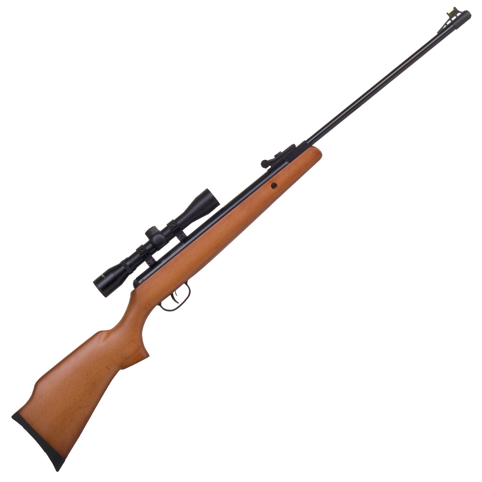 CROSMAN AIR RIFLE M4-177, Model "M4-177", 177 Pellets, Black, Bolt ...