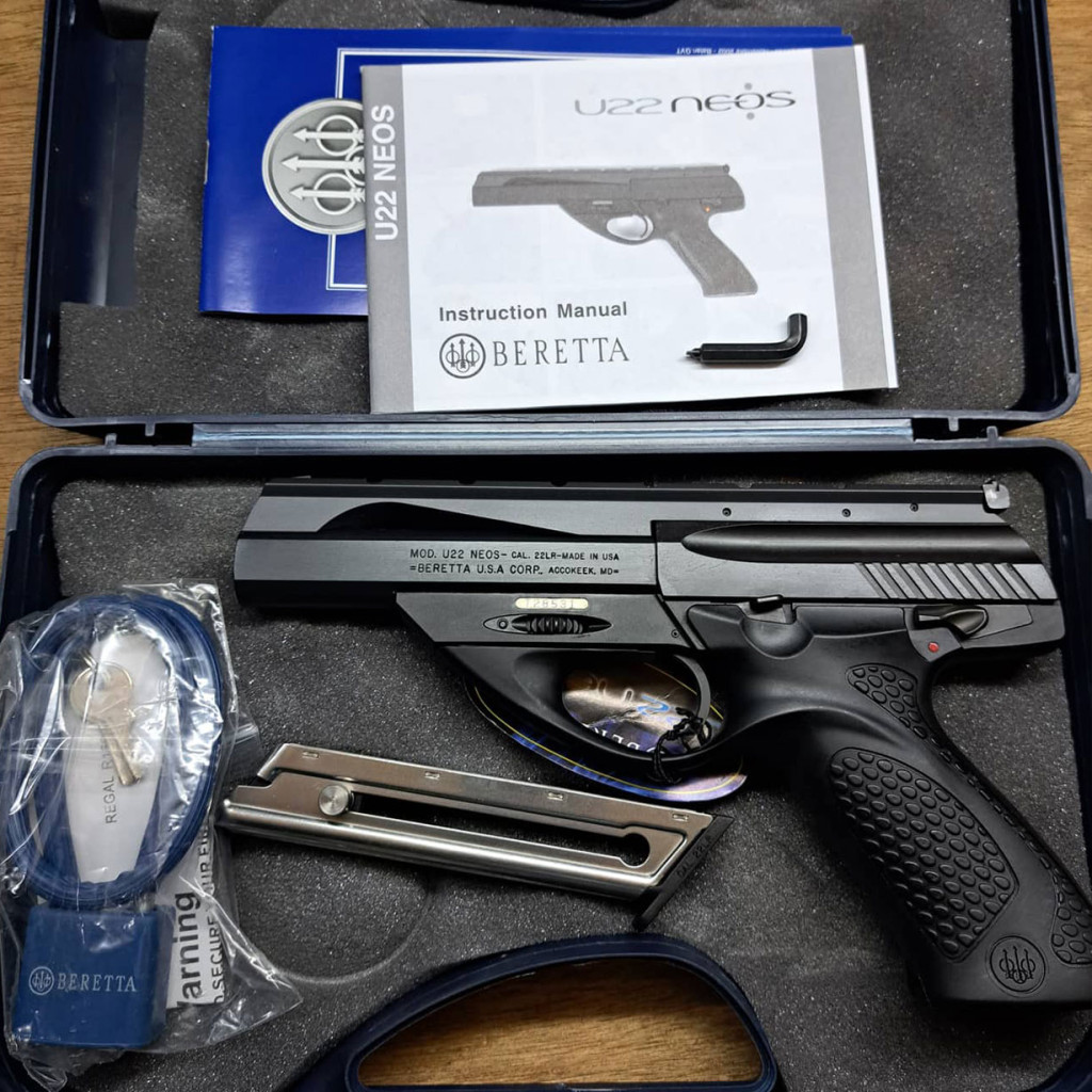 BERETTA PISTOL, Model "U22 Neos", Cal. 22LR, Blue, 4.5"BBL, SA, 10rds ...