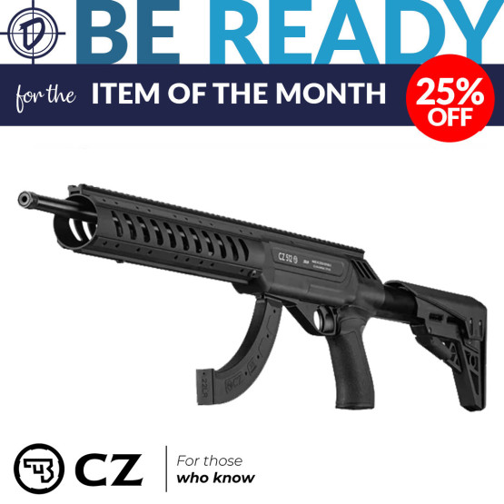 CZ SA RIFLE MODEL "512", Cal. 22LR., TACTICAL Polymer Stock, Semi Auto ...