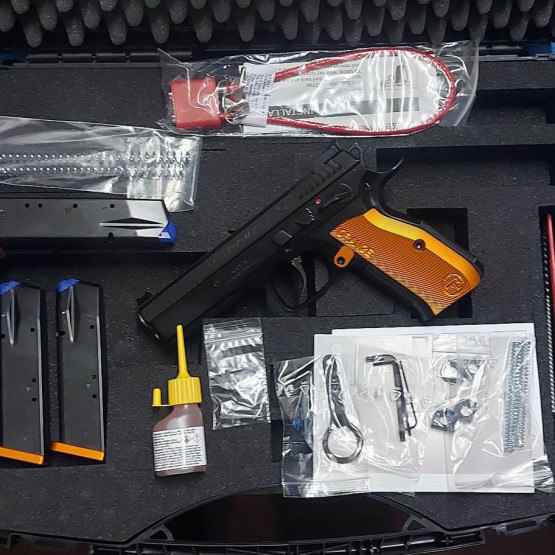 CZ Pistol SHADOW 2 Orange (Alloy Grip) Cal. 9mm, 17rds. 120 mm bbl ...