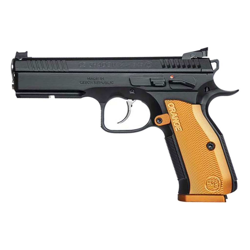 CZ Pistol SHADOW 2 Orange (Alloy Grip) Cal. 9mm, 17rds. 120 mm bbl ...