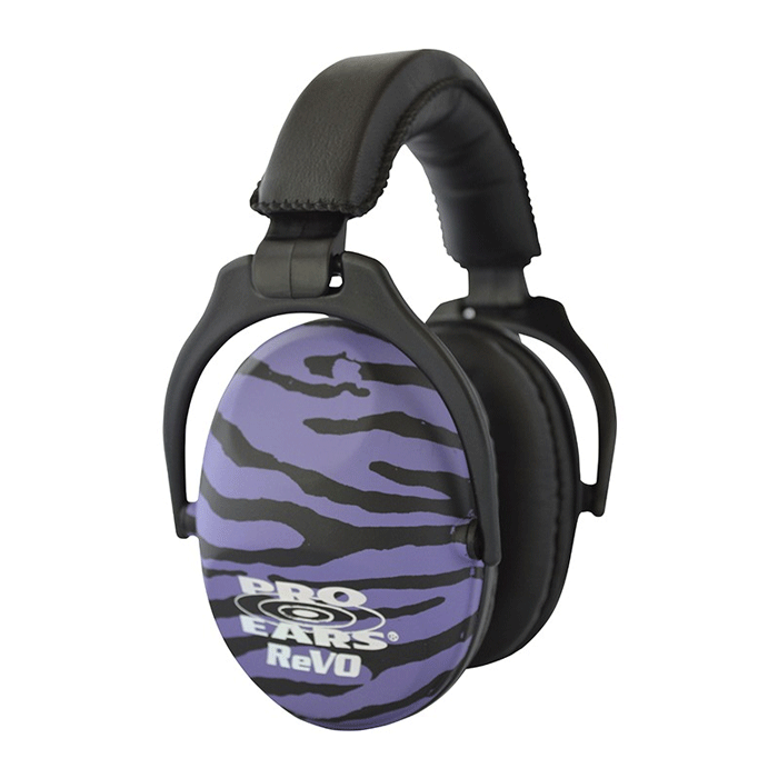 Pro Ears Passive ReVO Ear Muff- Purple Zebra - PBDionisioCo