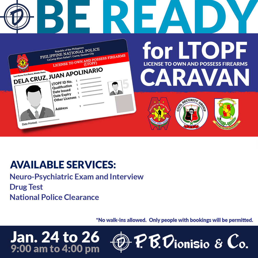BE READY for the LTOPF Caravan from January 24 to 26, 2023 at ...
