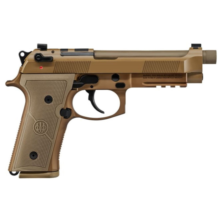 BERETTA Pistol M9A4 RDO Flat Dark Earth Cal.9mm, 17+1 rds., 5.1" bbl ...
