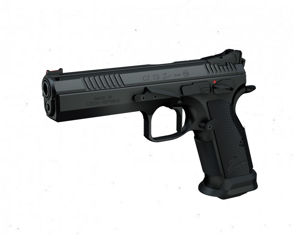 CZ TS2 ALL Black (Duralumin Grips Black) Cal. 9mm 20-rds. 130 mm bbl ...
