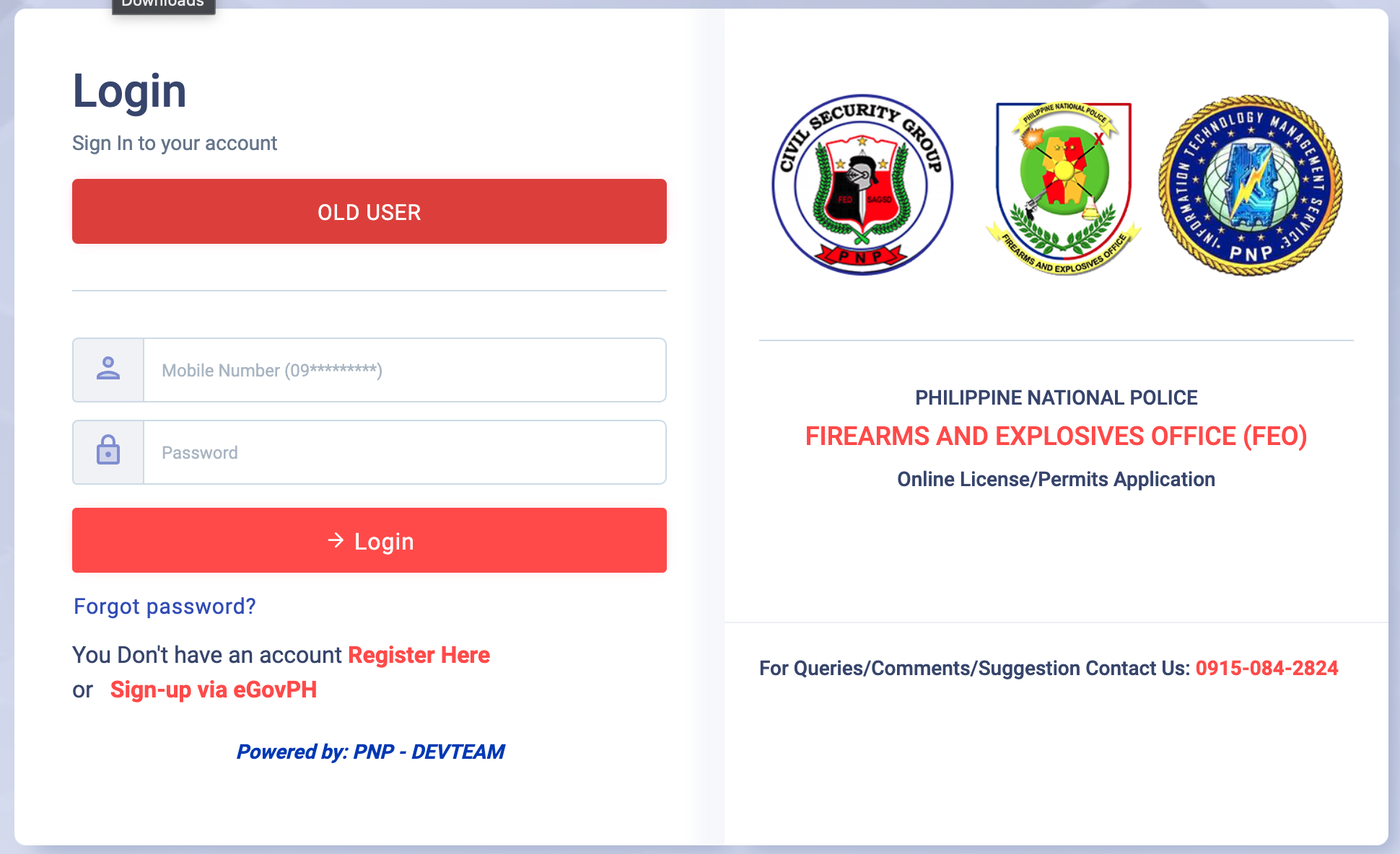 Update your account to the new FEO Online System - PBDionisioCo