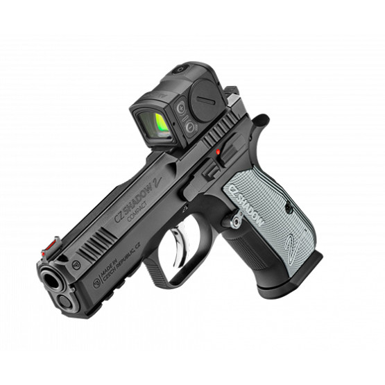 CZ Pistol SHADOW 2 COMPACT Blued Cal. 9mm 15rds 102mm bbl SA/DA Fiber ...