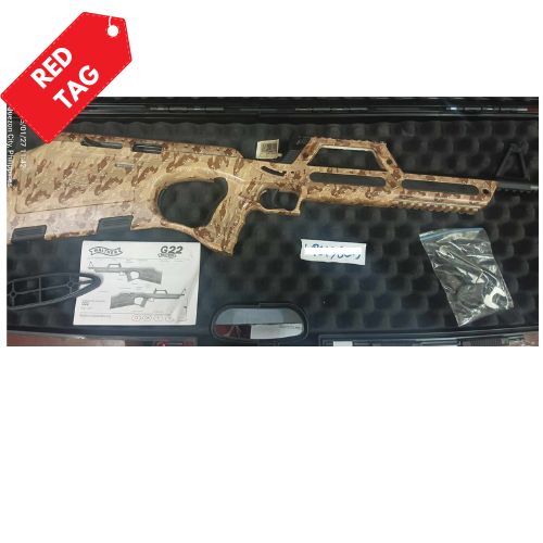 WALTHER RIFLE, Model "G22", Desert Camo, Right Hand, Cal. 22LR #2WTR-22 ...