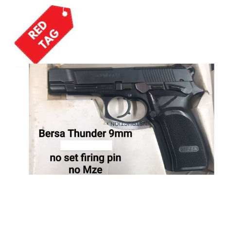 BERSA PISTOL, Thunder, Cal. 9mm, Blue, 17rds #0BSA-9MM-B *Defective ...