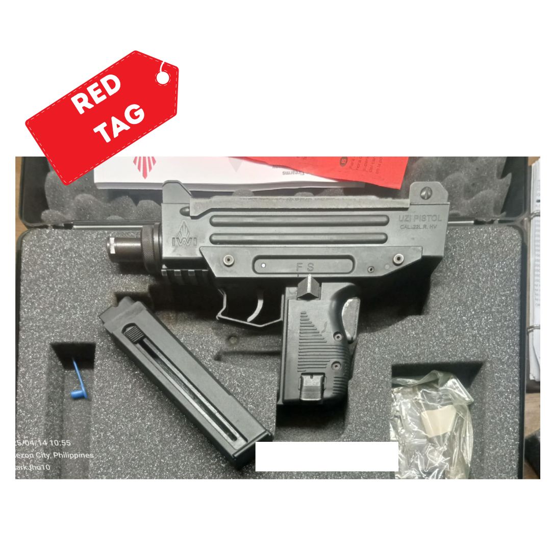 IWI PISTOL Model UZI PISTOL, Cal. 22LR, S/A, Blue, 1 MAG., 20rds., 5"BBL, "2776855" #0IWI-22-UZI ...