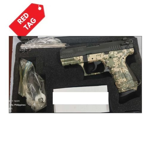 WALTHER PISTOL, Model "P22", Cal. 22LR, Digital Camo #0WTR-22-P22-DC ...