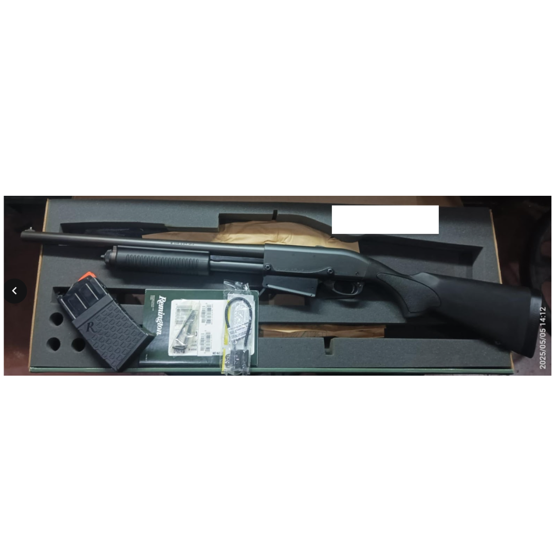 REMINGTON Shotgun MODEL "870 DM" Cal.12ga, Pump 6rds. Box Mgzn ...
