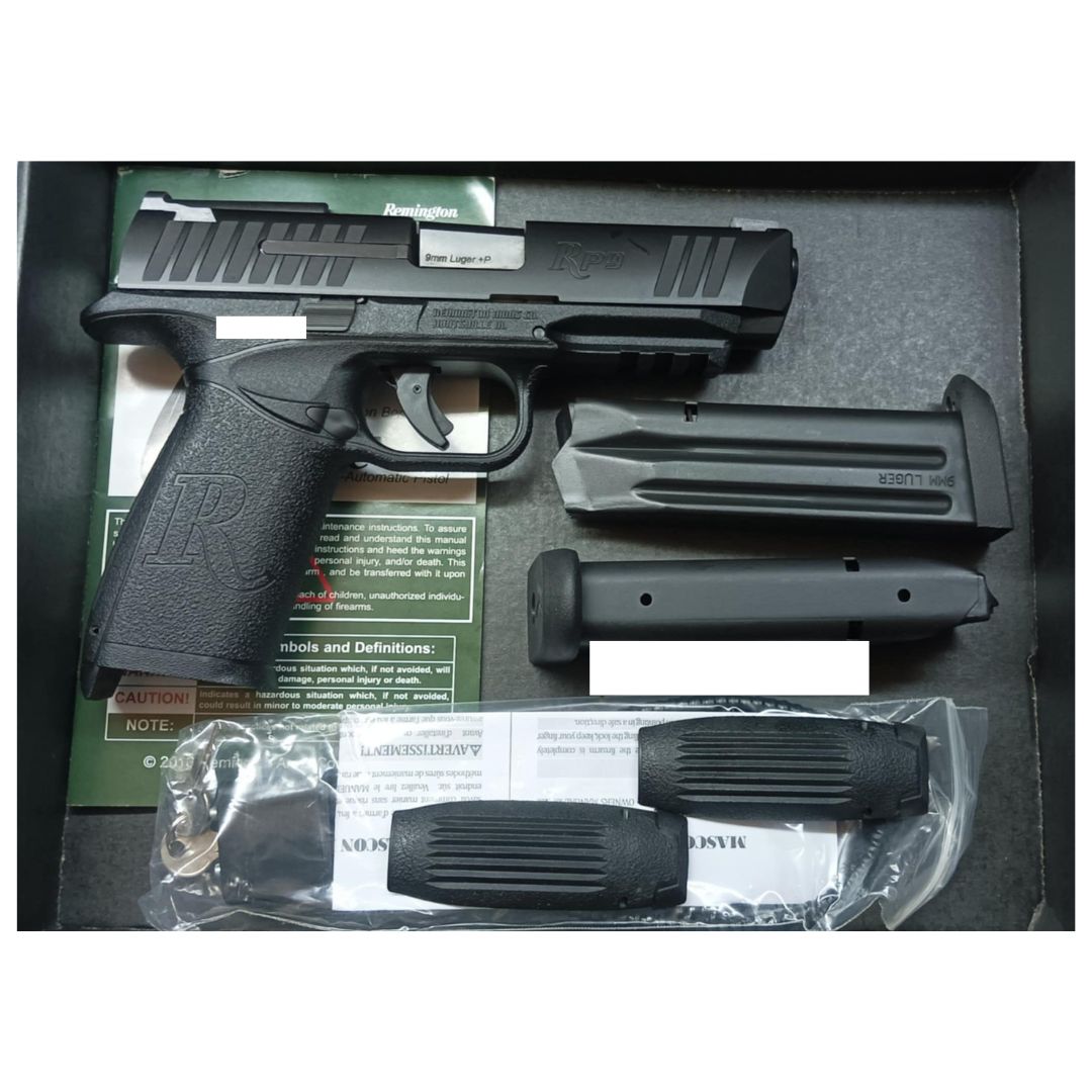 REMINGTON PISTOL,l Model "RP 9", Cal. 9mm, Semi Auto, Striker Fire ...