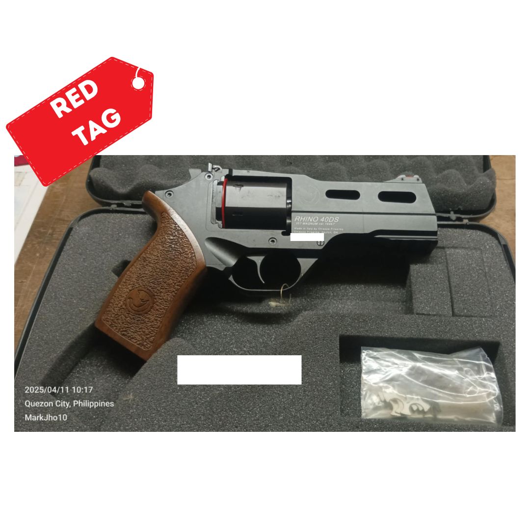 CHIAPPA REVOLVER, MODEL "RHINO 40DS", 4” BBL-Blk, Cal.357, 6shots, "340 ...